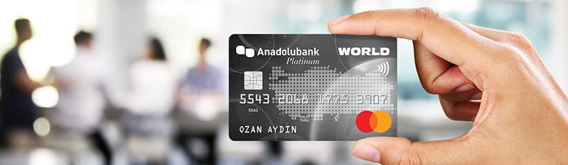 Anadolubank Worldcard - Bireysel | Anadolubank